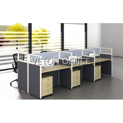 BLOCK-4 WORKSTATION FOR CLUSTER OF 6